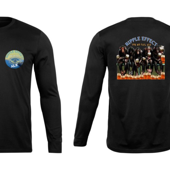 Shirts | Ripple Effect Monkey See Monkey Do The No Fail Ale Long Sleeve ...